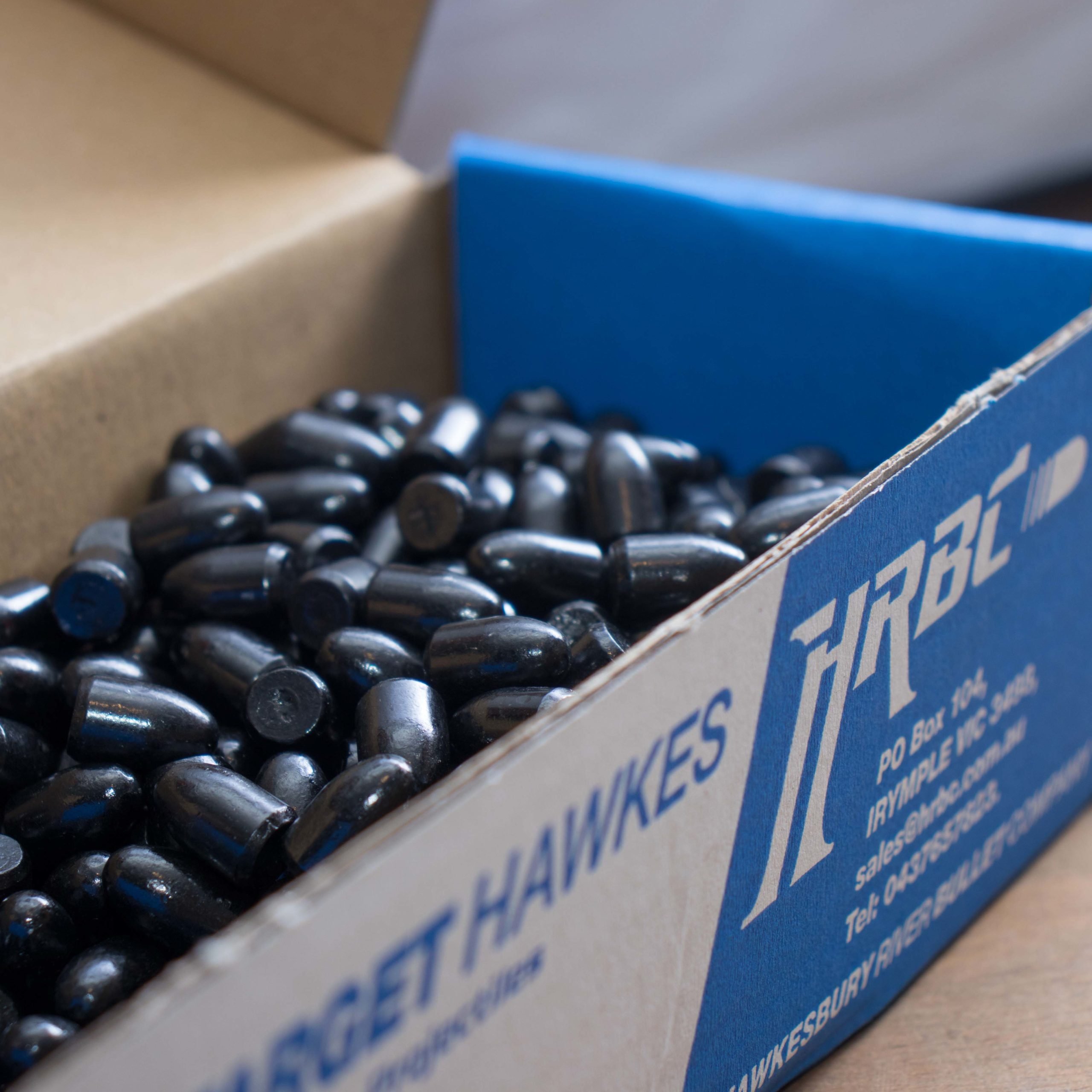 HRBC 9mm/.38 Super (.356) 124gn Round Nose Projectiles — Delta Mike Ltd