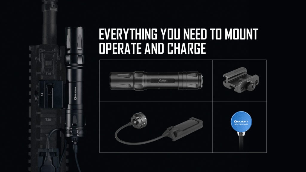 Olight Odin - 2000 Lumen Rechargeable — Delta Mike Ltd