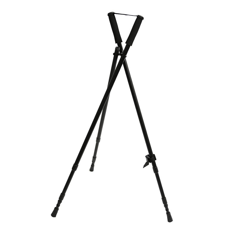 Buffalo River Ridge-Tech 3 Legged Black Shooting Stick — Delta Mike Ltd