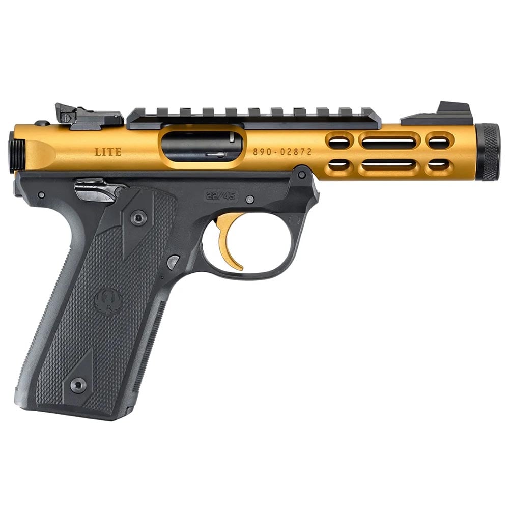 RUGER MARK IV 22/45 LITE - Gold — Delta Mike Ltd