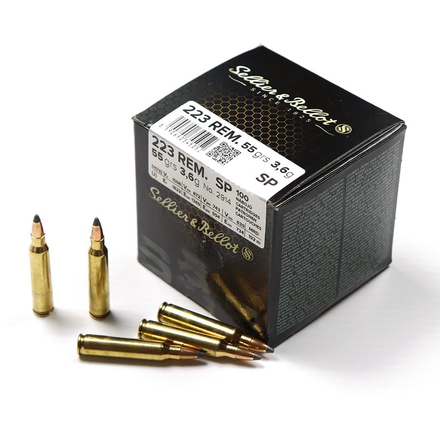 S&B 223 55GR SOFT POINT — Delta Mike Ltd
