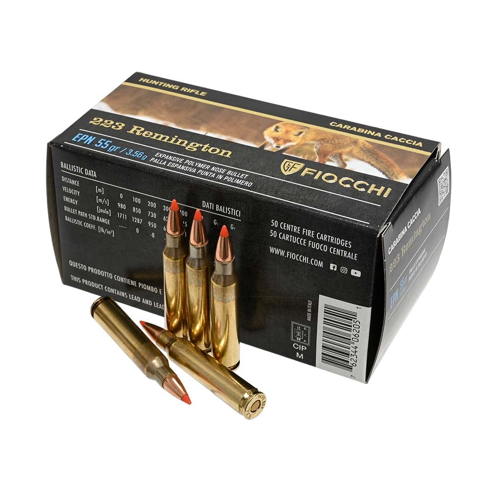 FIOCCHI 223 55GR V-MAX — Delta Mike Ltd