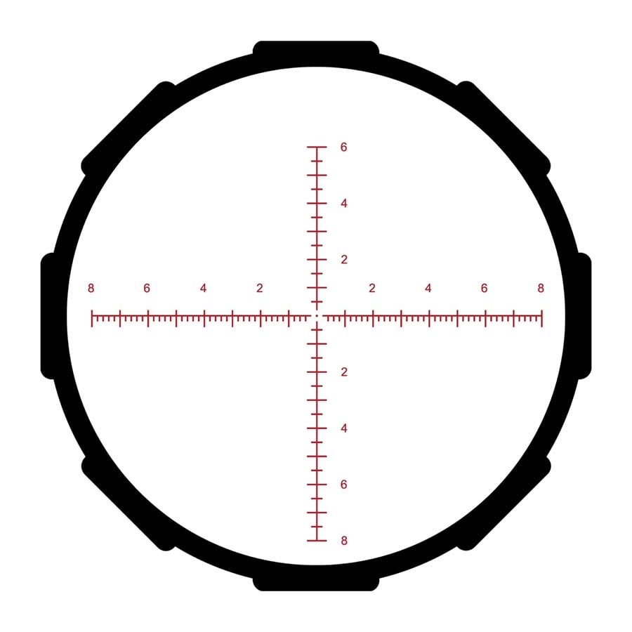 CRIMSON TRACE HARDLINE PRO 6-24x50 MR1-MIL RETICLE — Delta Mike Ltd