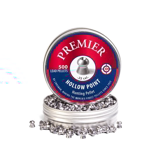Crosman Premier Hollow Point Pellets 22 Cal - 500 Tin — Delta Mike Ltd