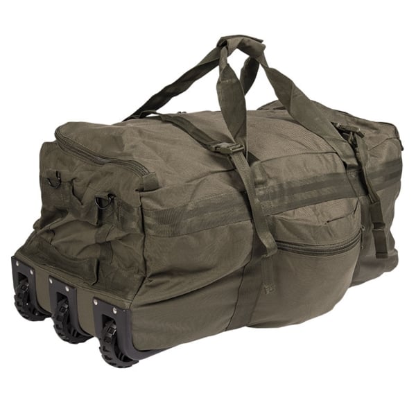 MIL-TEC Combat Duffle Bag With Wheels — Delta Mike Ltd