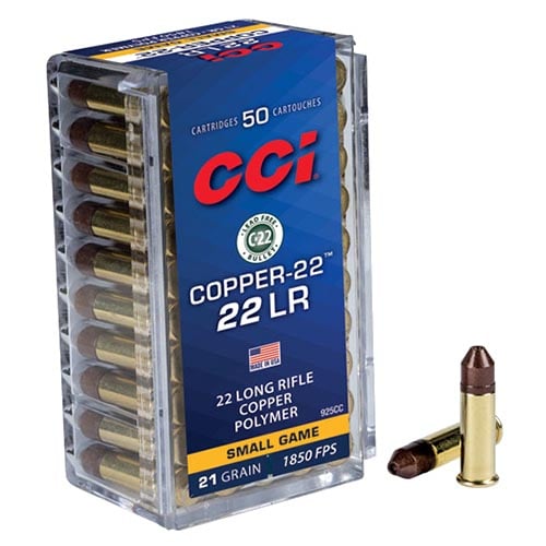 CCI .22 LR Copper 21gr HP — Delta Mike Ltd