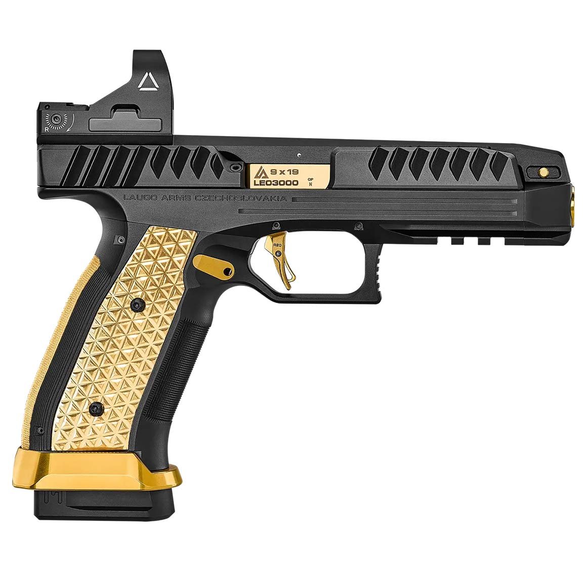 LAUGO ARMS ALIEN FULL KIT BLACK & GOLD - 9mm — Delta Mike Ltd