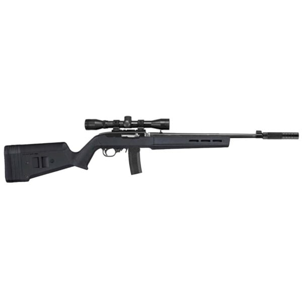 Ruger 10/22 Takedown Tactical Magpul X-22 W/3-9 Optic & Suppressor ...