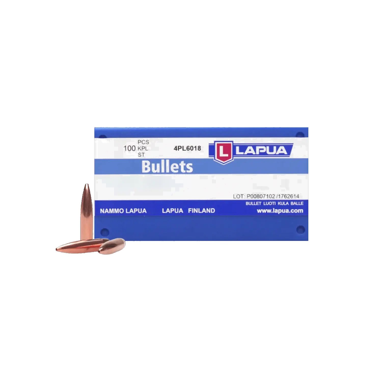 LAPUA 6mm/.243 105GR SCENAR L - 100 Projectiles — Delta Mike Ltd