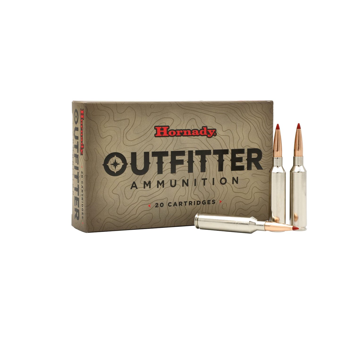 Hornady 308 Win 165gr CX Outfitter Ammunition Box - 20 Rounds — Delta Mike Ltd