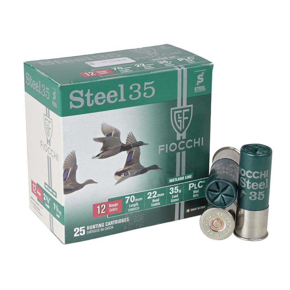 Fiocchi 12ga Steel 35 35gr #3 70mm - 250 Rounds — Delta Mike Ltd