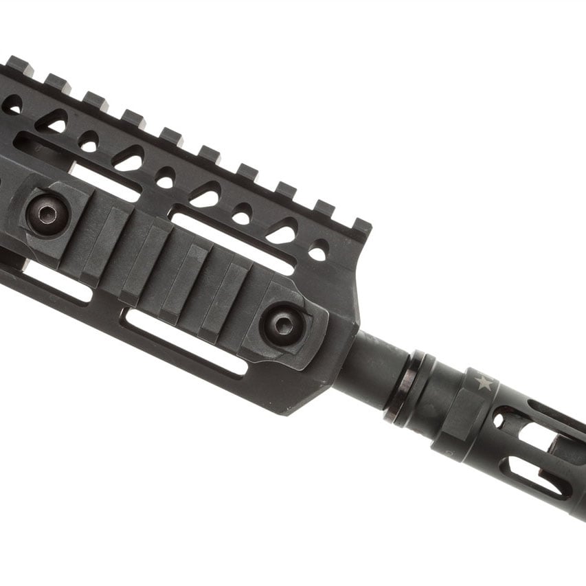 BCM® 3 inch Nylon Picatinny Rail Section - Black (M-LOK® Compatible ...